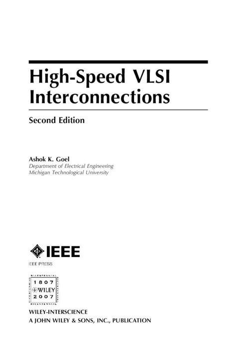 PDF High Speed VLSI Interconnections Failure Analysis Of VLSI Interconnection Components