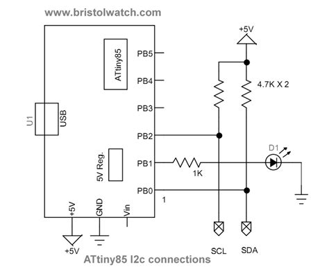 Digispark Attiny85 With Mcp23016 Gpio Expander