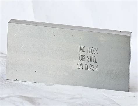 Small Dimension Test Block Dac Calibration Block Ndt Gauge Block Buy Dac Calibration Block
