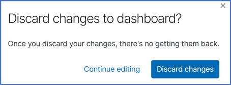 Edit A Dashboard