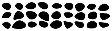 다른 블로치 모양의 집합입니다 임의추상 액체 모양 둥근 추상 유기 요소 페블 드롭 블럭 실루엣 간단한 둥근 모양 벡터 일러스트레이션 돌 바위에 대한 스톡 벡터 아트 및 기타