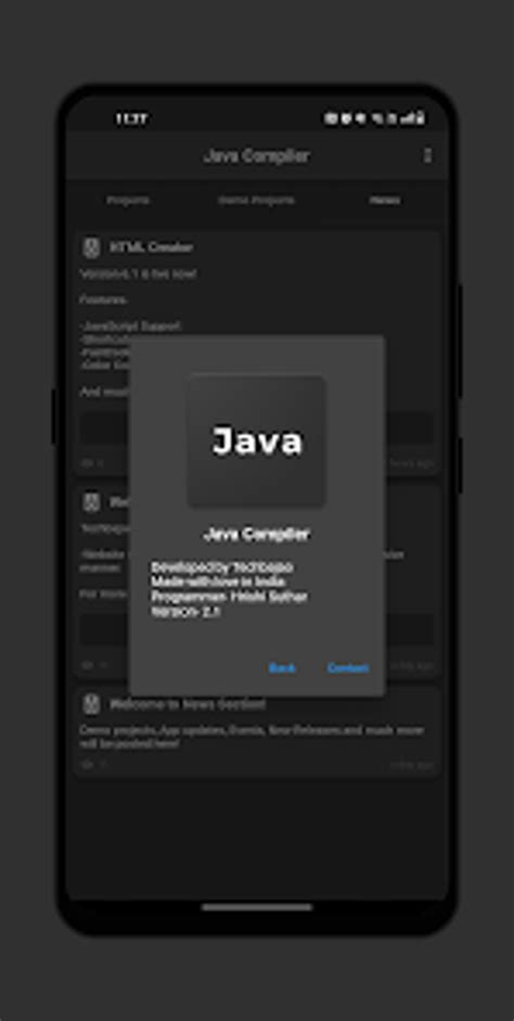 Java Compiler pour Android Télécharger