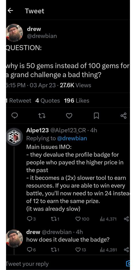 What You Guys Think Rclashroyale