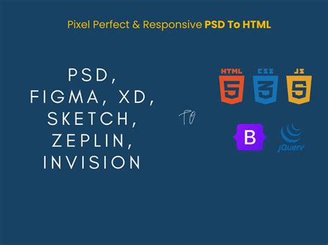 Psd To Figma Sketch Adobe Xd To Html Css Bootstrap Upwork