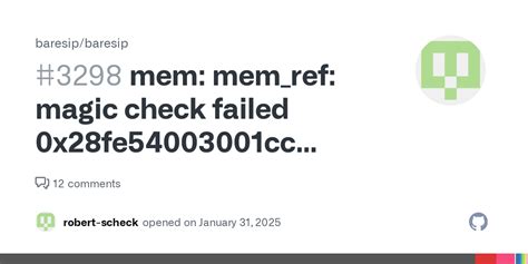 Mem Memref Magic Check Failed 0x28fe54003001cc 0x560ac9b99010
