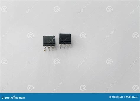 The Optocoupler Ic Consists Of Gallium Arsenide Infrared Led And A Silicon Npn Phototransistor