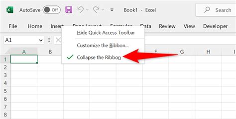 How To Show The Ribbon In Microsoft Excel Word And Outlook