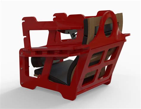 Plans Super Sport Formula V2 Foldable Wood Open Sim Rigs