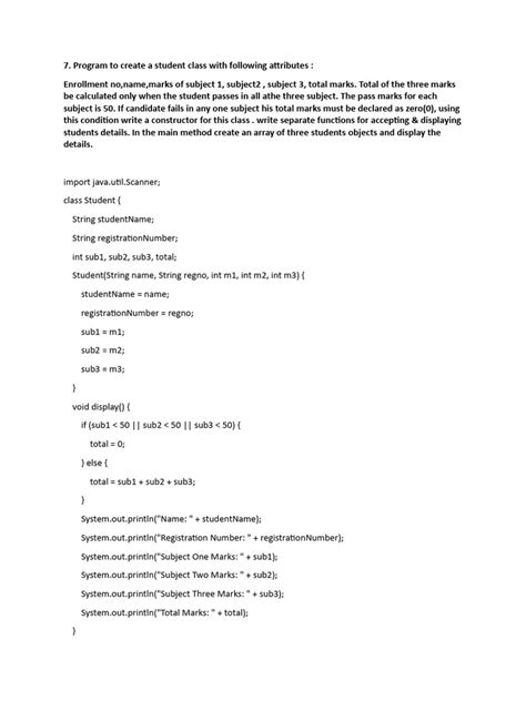 Java 7 To 10 Program Manual Download Free Pdf Computer Programming Software Engineering