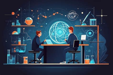 Premium Photo Depict A Physics Lab With Babes Exploring The Principles Of Quantum Mechanics