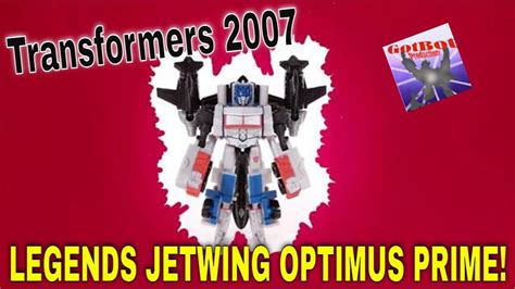 Transformers 07 Legends Jetwing Optimus Prime Gotbot True Review Number 1153 Youtube
