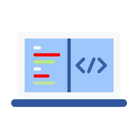 Premium Vector Coding Icon Style