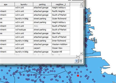 Shapefile How To Add Neighborhood Names From Shp To Csv Data Points Qgis Geographic