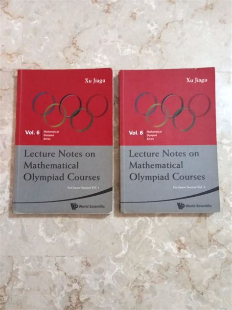 Lecture Notes On Mathematical Olympiad Courses Hobbies And Toys Books And Magazines Assessment