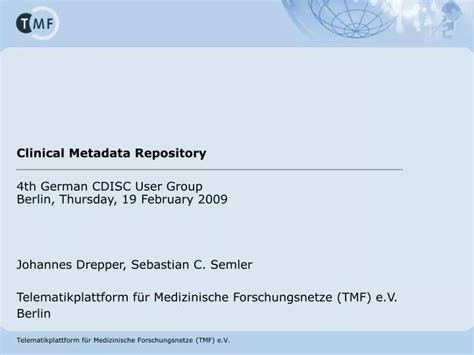 Ppt Clinical Metadata Repository Powerpoint Presentation Free