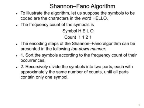 23 Unit Ii Text Compression A Outline Compression Techniques Run Length Codingppt