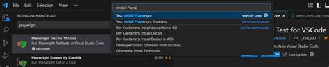Cant Run A Playwright Test In Vscode Test Automation Blog