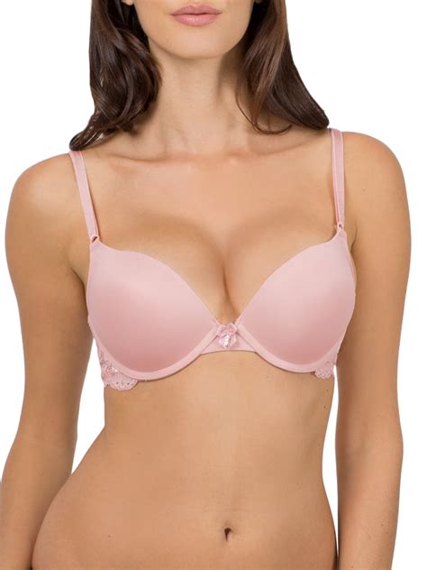 Smart And Womens Maximum Cleavage Push Up Underwire Bra With Lace Cup