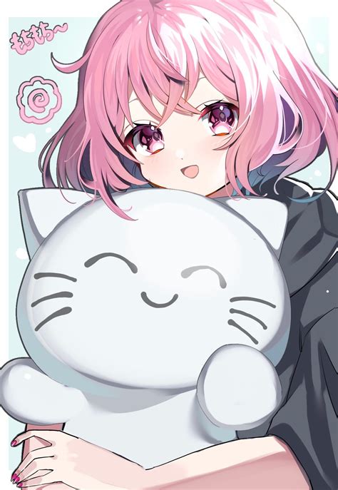 Safebooru 1girl Black Hoodie Highres Holding Holding Stuffed Toy Hood