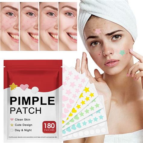 Pimple Patch For Face Hydrocolloid Pimple Patch For Covering Zits And