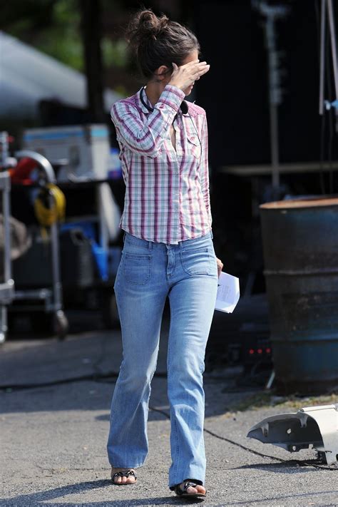 Katie Holmes All We Had Set Photos Nyc August Celebmafia