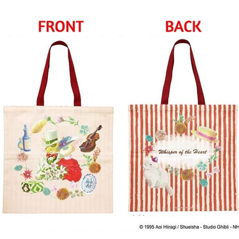 Rare Tote Bag Made In Japan🇯🇵whisper Of The Heart Donguri Closet