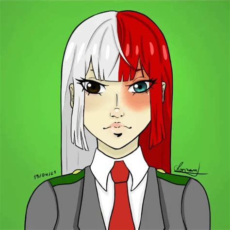 Shoto Todoroki Genderbend