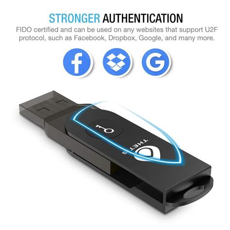 Buy Thetis Fido U2f Security Key With Bluetooth Enbl Two Factor Authentication [extra