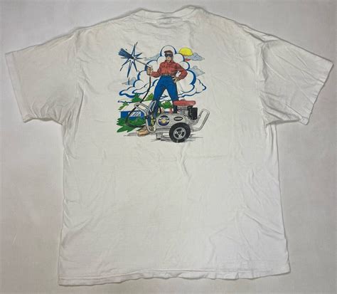 Vintage Simpson Water Shotgun Graphic T Shirt Men Xl Gem