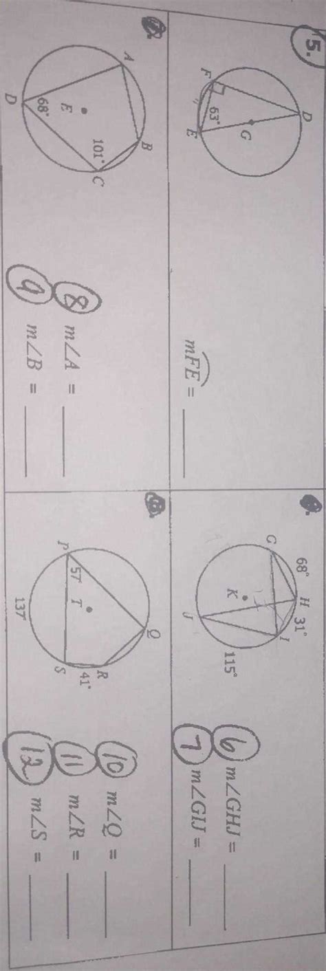 Understanding Geometry Unit 1 Homework 5 Answer Key