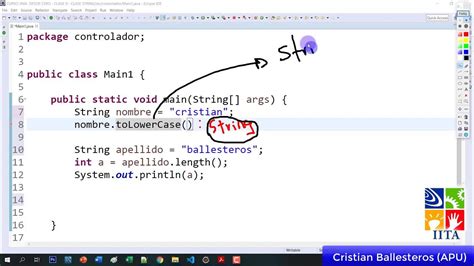 Metodo Length Tolowercase Touppercase Clase String En Java Parte 23