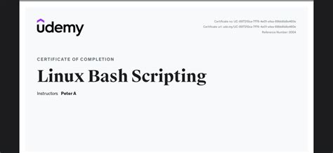 Carl Perham On Linkedin Udemy Linux Scripting Alwayslearning