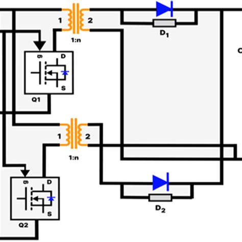 Basic Topology Of An Interleaved Flyback Converter Download