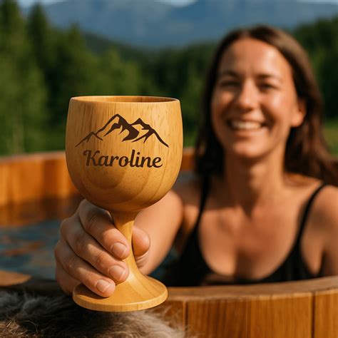 Vinglass Med Gravering Profiltre