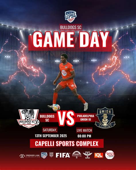 Bulldogs ⚽🔥 Game Day 🔥⚽ Bulldogs Sc Are Back In Action 💙🐾 🆚