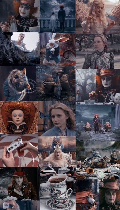 21 Alice In Wonderland 2010 Live Action Wallpapers Ideas Alice In