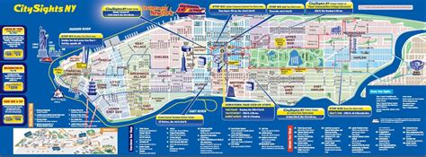 New York Tourist Attractions Map Must Visit Locations