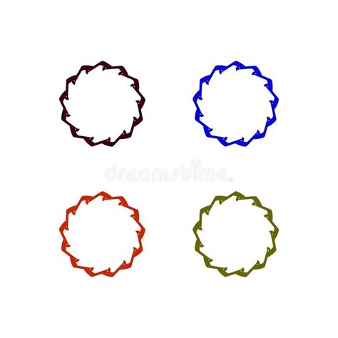 Colorful Circle Illustration Logo Stock Vector Illustration Of Shadow Gradient 315379340