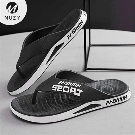 Jual Muzy Sendal Jepit Pria Sendal Karet Jepit Sendal Rumah Kasual