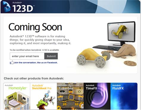 Autodesks Announces Diy 3d Printing With 123d