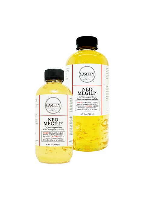 Medium Neo Megilp Para Óleo Gamblin Gamblin Neo Meglip Medium 85 Oz