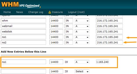 How To Create Private Nameservers