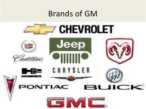 What Products Does Gm Make At Rose Holeman Blog