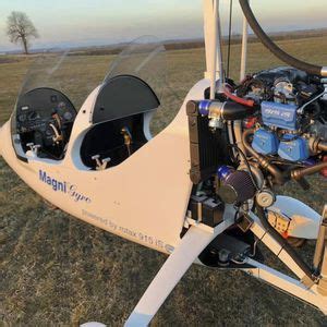 Two Seater Gyrocopter M24 Orion Magni Gyro Srl 4 Stroke Engine