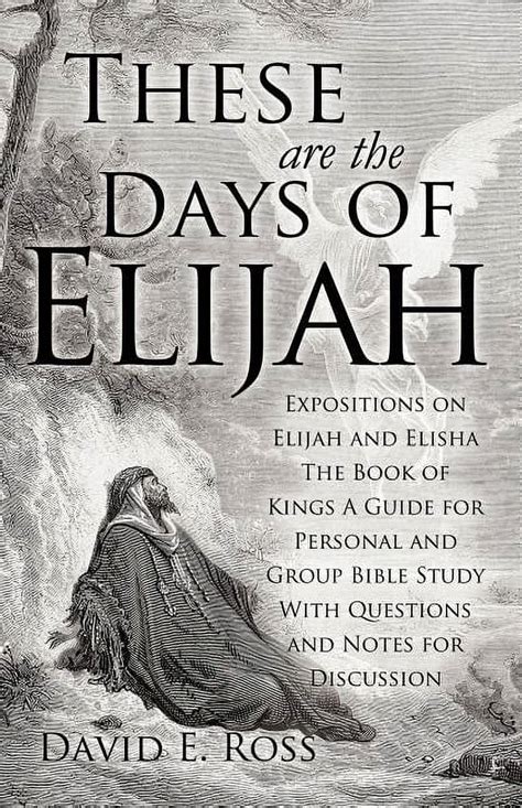 These Are The Days Of Elijah Paperback