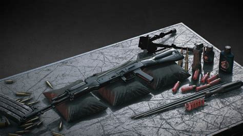 Weapontable 3d Models Sketchfab