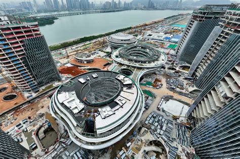Biomorphic Tencent Hq By Mad Architects Takes Shape In Shenzhen