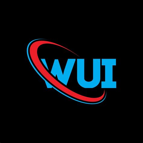 Wui Logo Wui Letter Wui Letter Logo Design Initials Wui Logo Linked