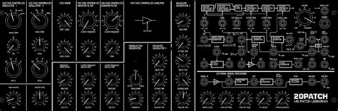 MATRIXSYNTH 20Patch KORG MS20 Online Patch Source Librarian