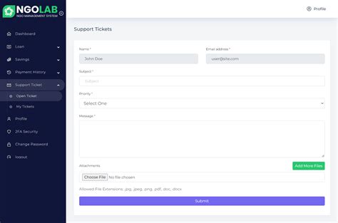 Ngolab Ngo Management System By Viserlab Codecanyon
